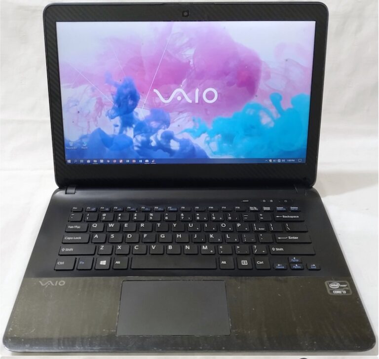 Light Slim Sony Vaio SVF142C1WW Intel Core i3 Gen 3 Memory 4Gb – Wahana ...